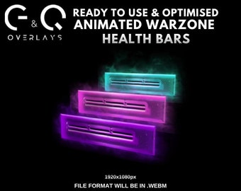 Health Bar Overlay Warzone - Etsy UK