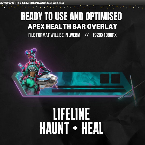 Apex Legends Health Bar Overlay Lifeline - Etsy
