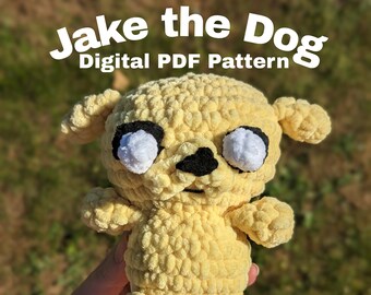 Crochet Jake the Dog Pattern - Etsy