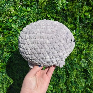 Jumbo Sad Grumpy Rain Frog Crochet Plushie // Handmade Amigurumi ...