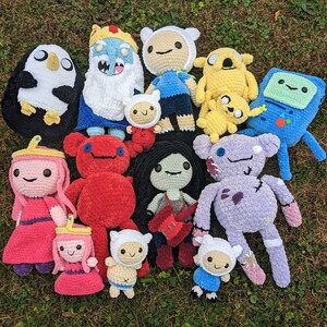 MTO Jumbo Hambo Crochet Plushie // New or 'worn' // Marceline Adventure ...