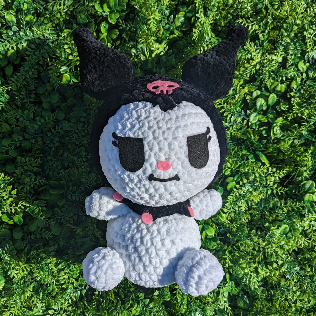Jumbo Kawaii Japanese Jester Devil Rabbit Bunny Crochet - Etsy
