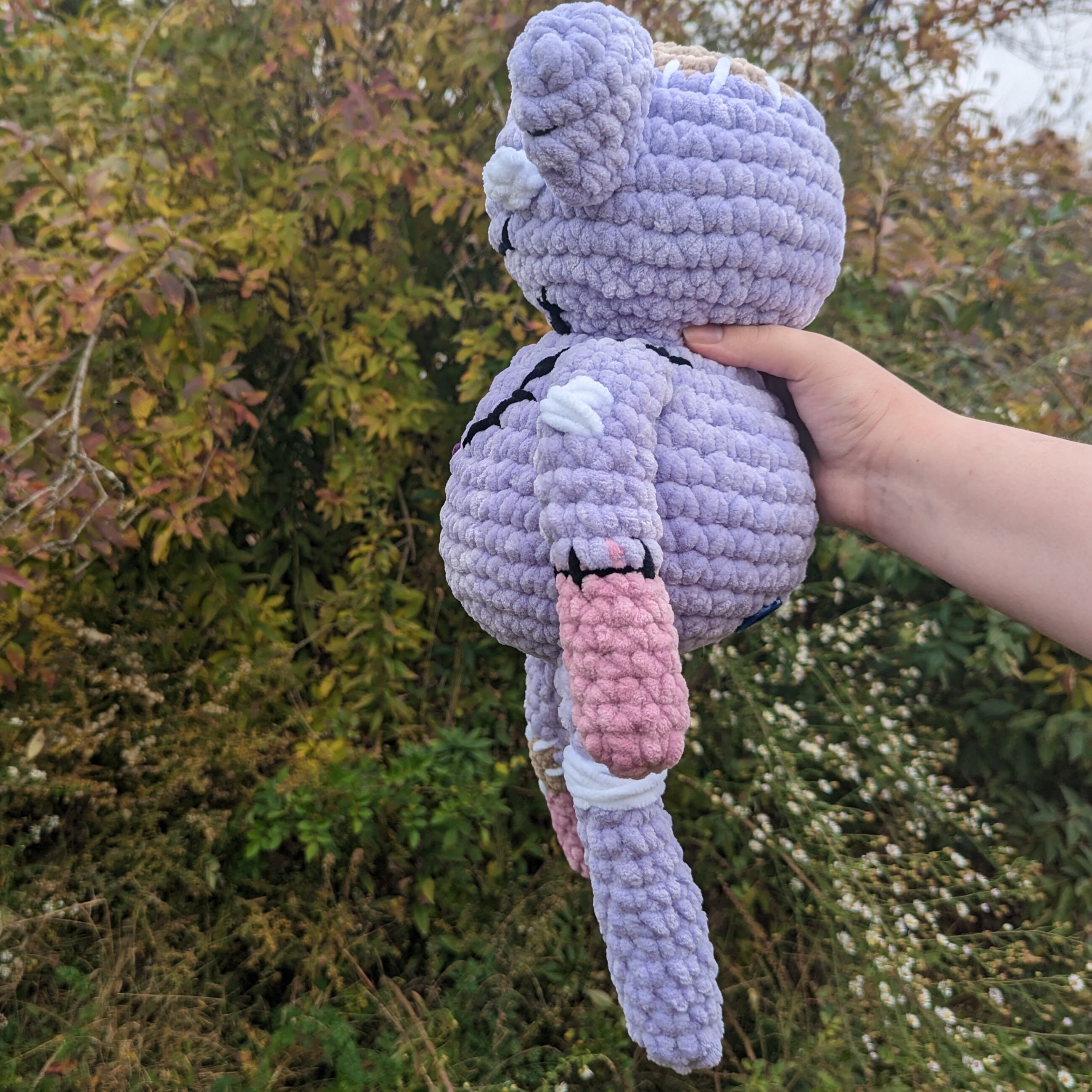 MTO Jumbo Hambo Crochet Plushie Marceline Handmade Amigurumi - Etsy ...