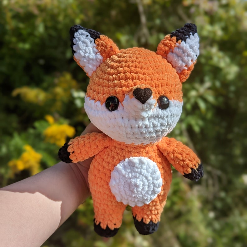 Farmer Fox in Overalls Crochet Amigurumi Pattern Pdf File // - Etsy
