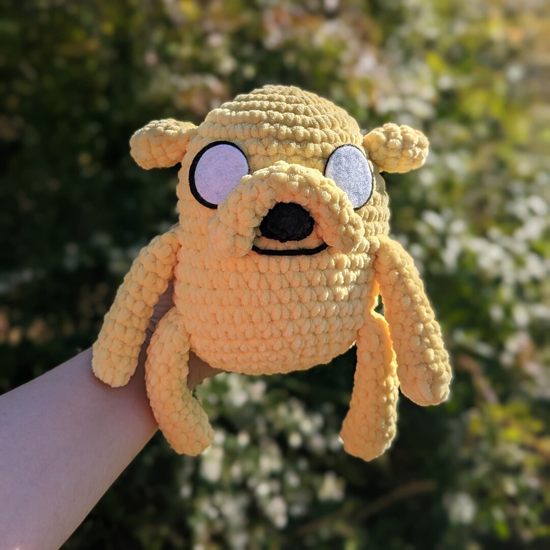 MTO Jumbo Jake the Dog Crochet Plushie Handmade Amigurumi - Etsy