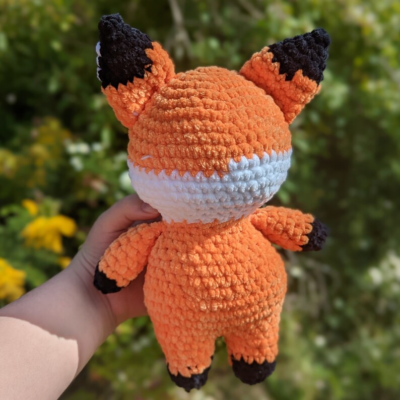 Farmer Fox in Overalls Crochet Amigurumi Pattern Pdf File // - Etsy