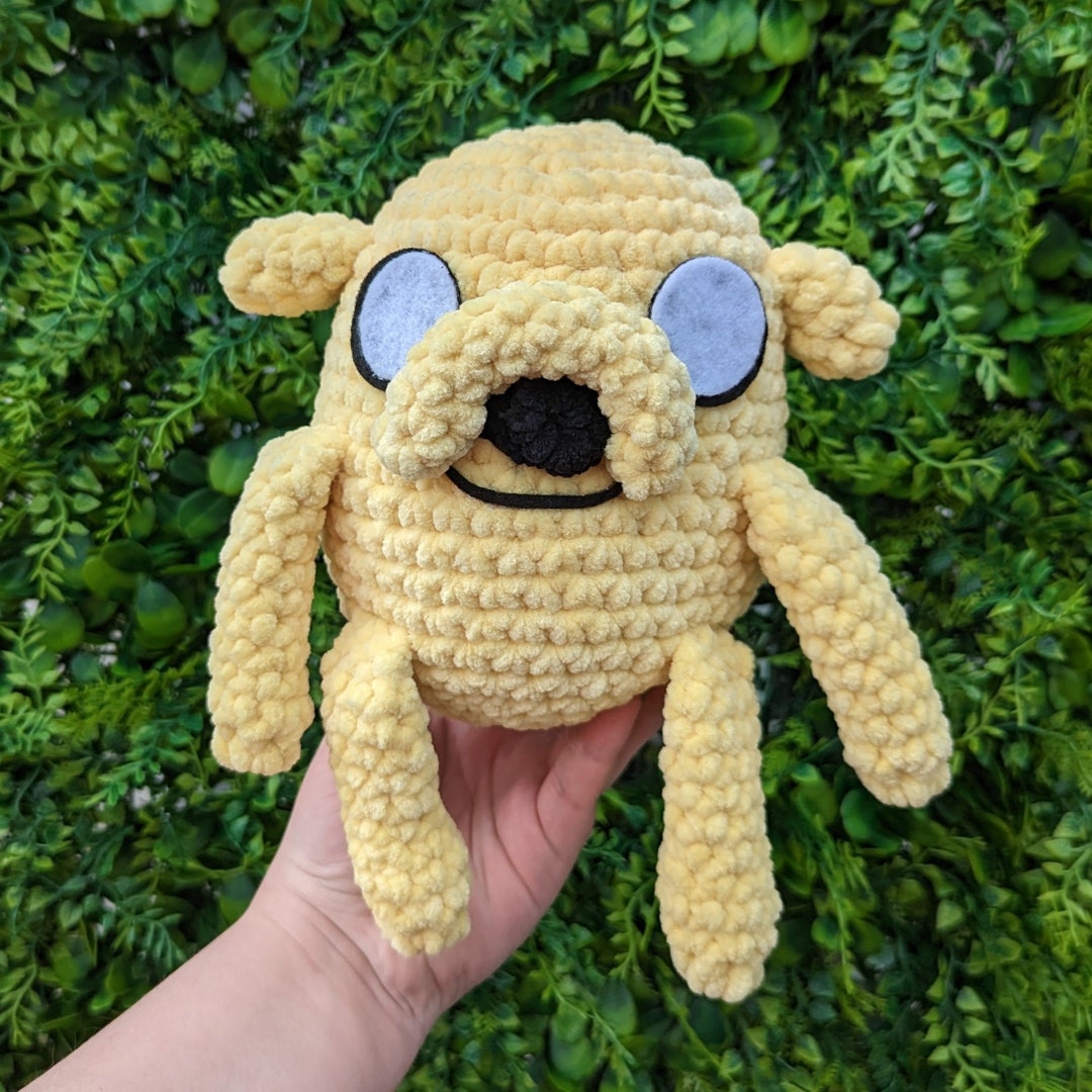 MTO Jumbo Jake the Dog Crochet Plushie // Adventure Time Handmade ...