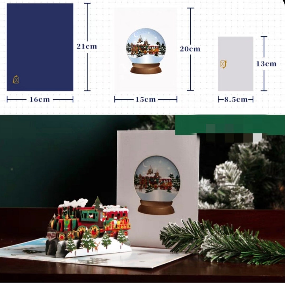 Christmas Train ,christmas Special Card for Christmas,merry Christmas ...