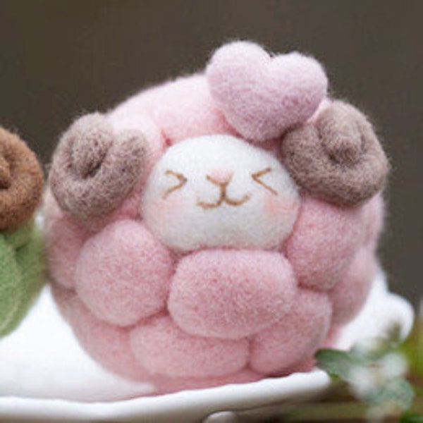 Needle Felted Lamb - Etsy