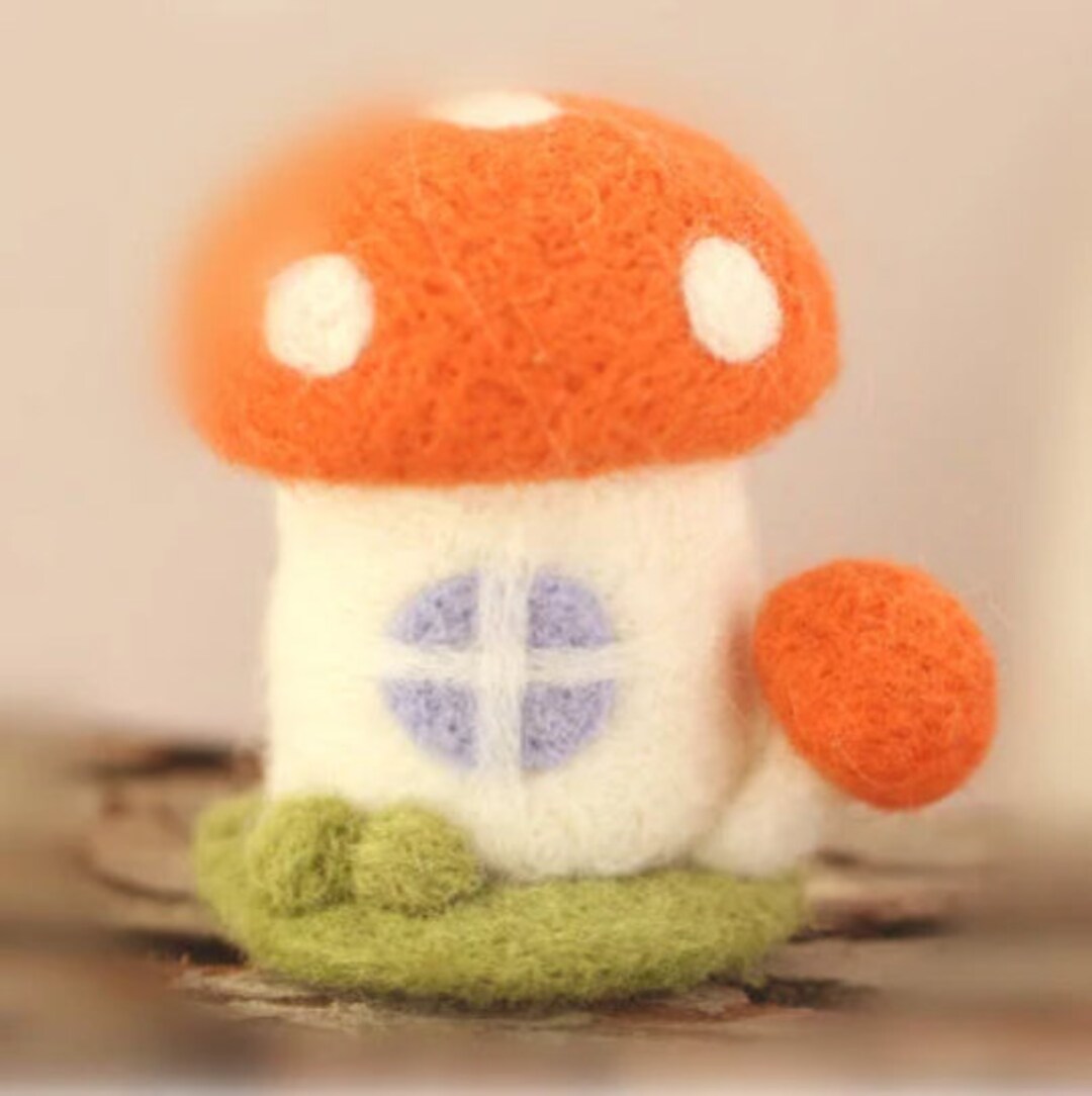 Wool DIY Needlecraft Needlepoint Needle Felted Felting Cute Starter ...