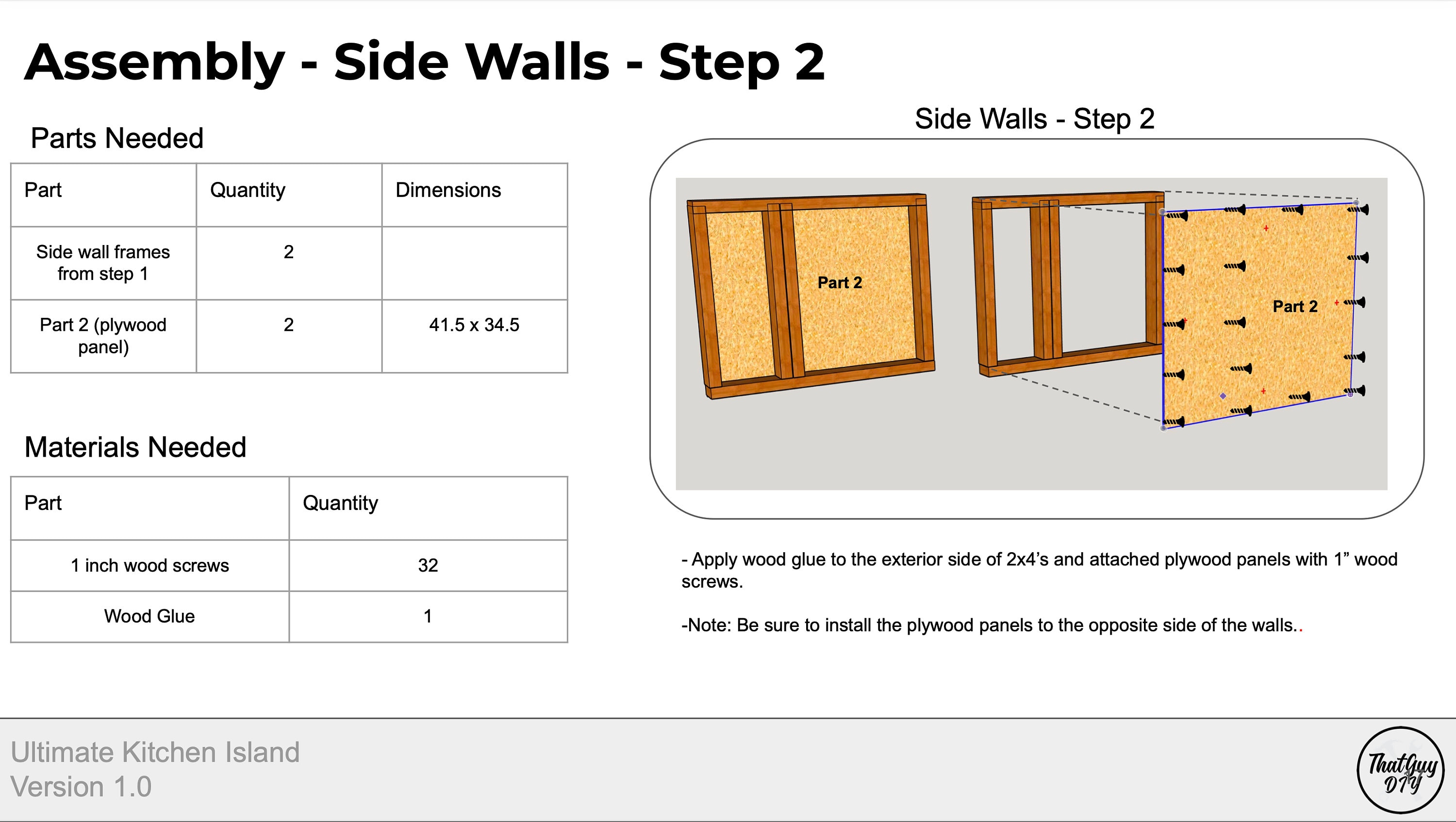 Ultimate Kitchen Island Build Plans - Digital Download - Etsy