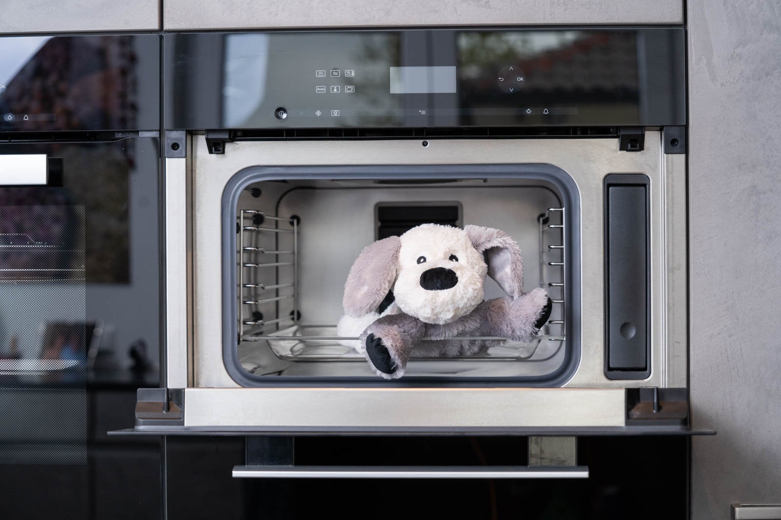 Habibi Plush : Dog Puppy With Velcro Heat Stuffed Animal I - Etsy