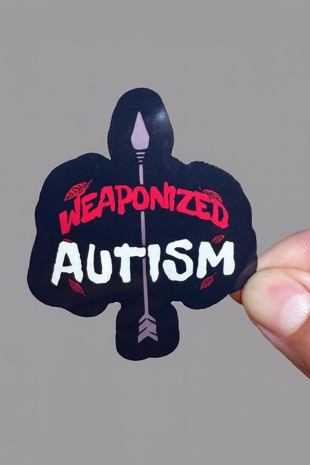Weaponized Autism Sticker: Dark Humor Tactical Vinyl Decal - Etsy