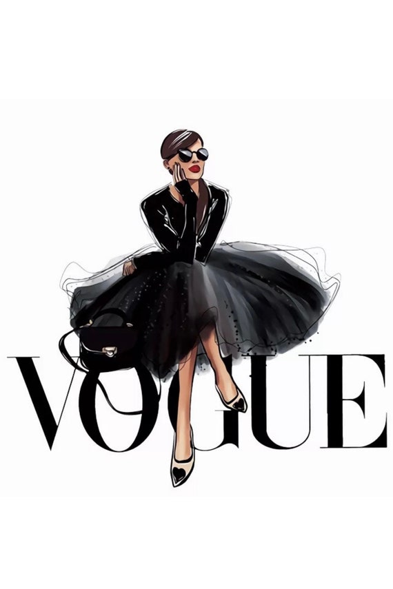 Laptop Sticker Vogue Vinyl Sticker Planner Waterproof | Etsy