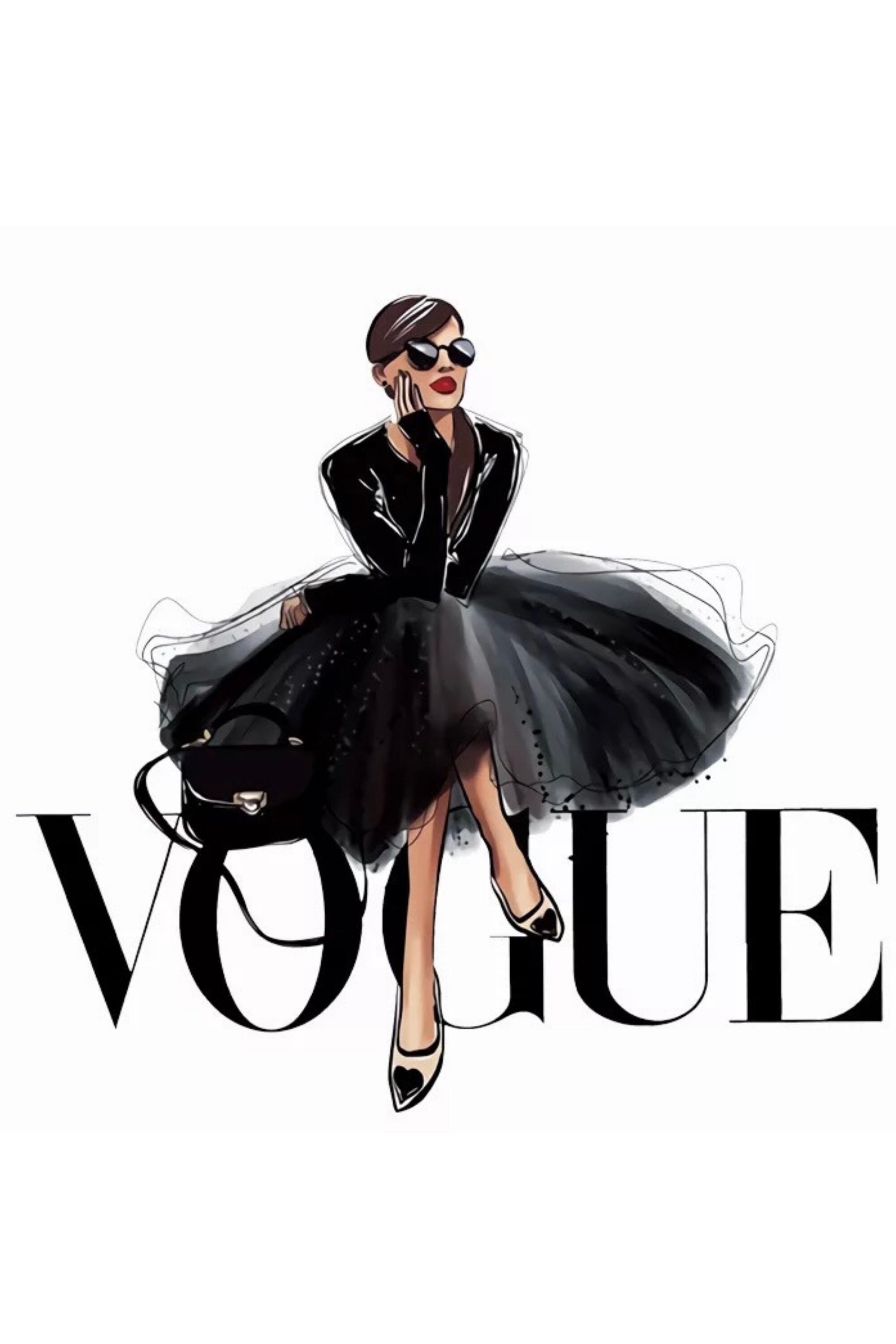 Laptop Sticker Vogue Vinyl Sticker Planner Waterproof - Etsy