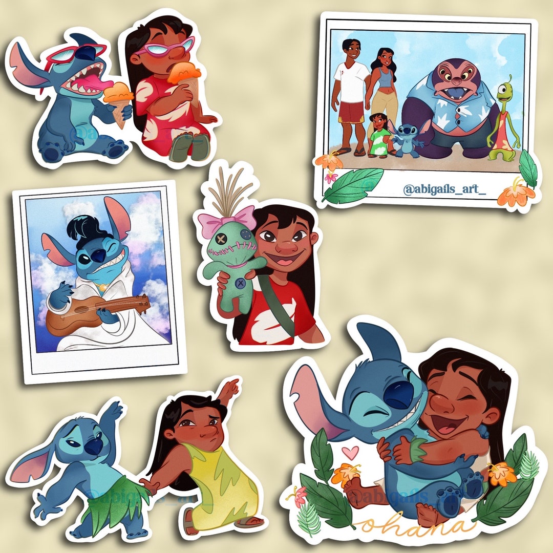 Ohana Sticker Pack - Etsy