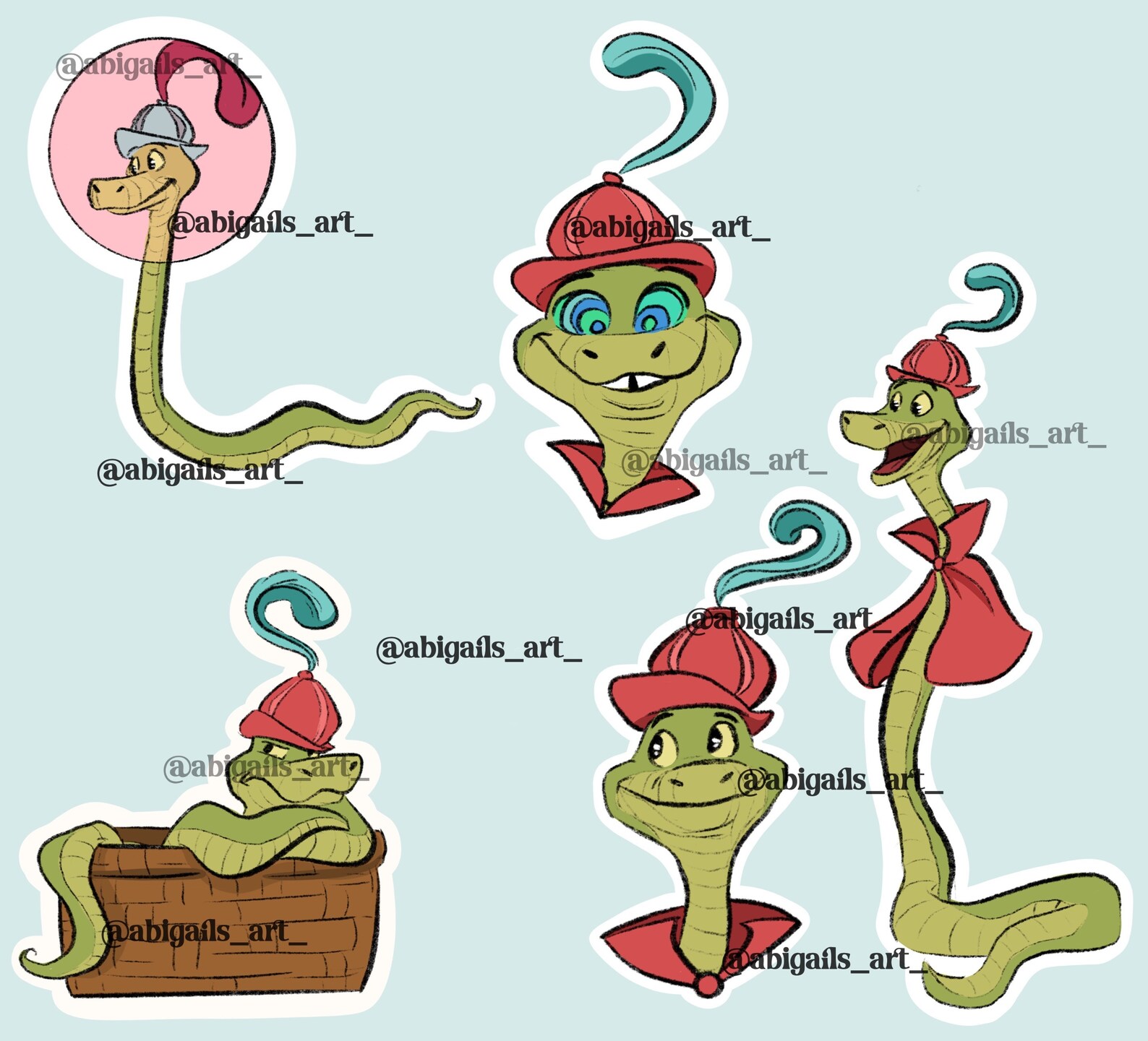 Sir Hiss Vinyl Sticker Pack - Etsy