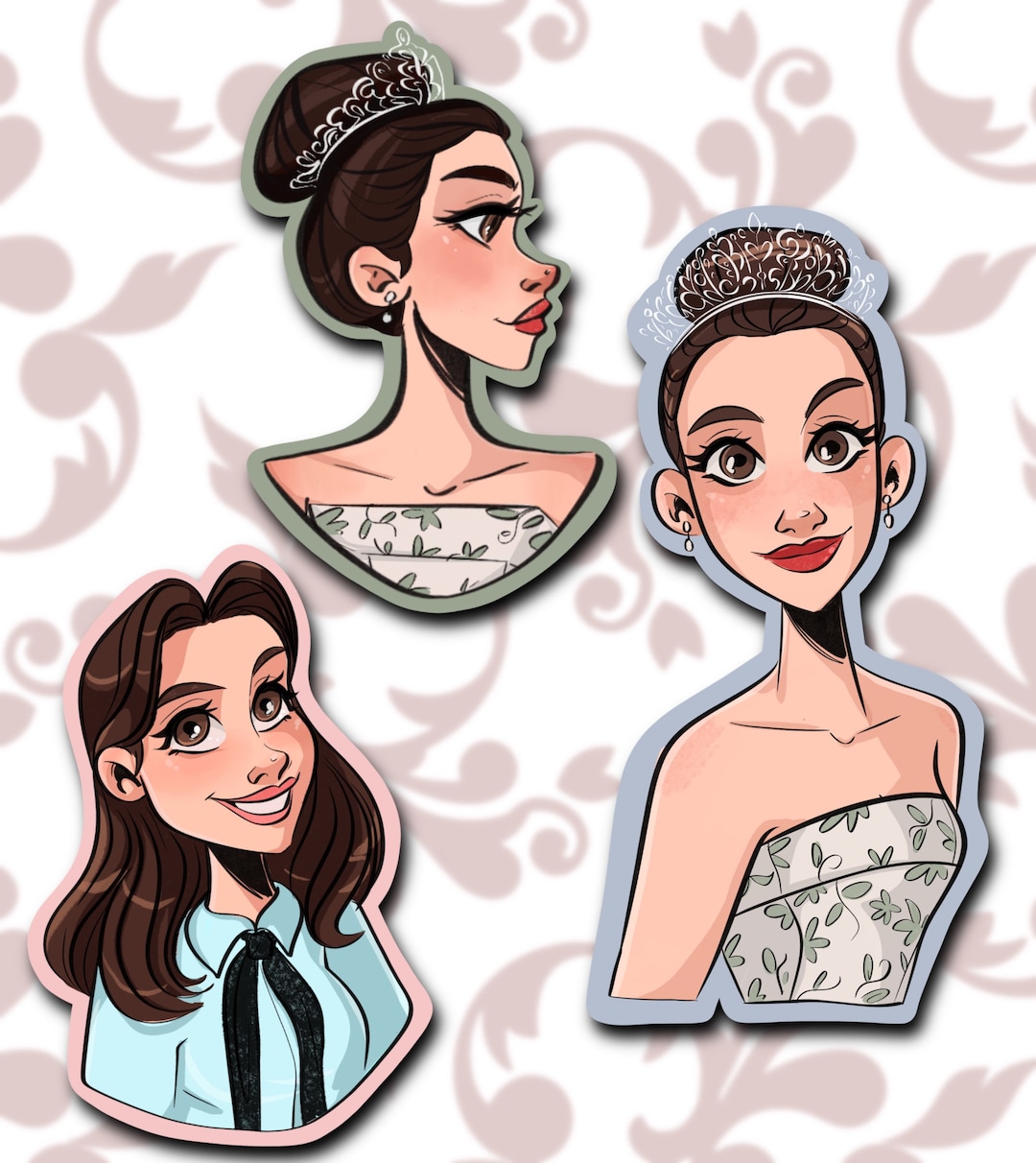 Mia Vinyl Sticker Pack - Etsy