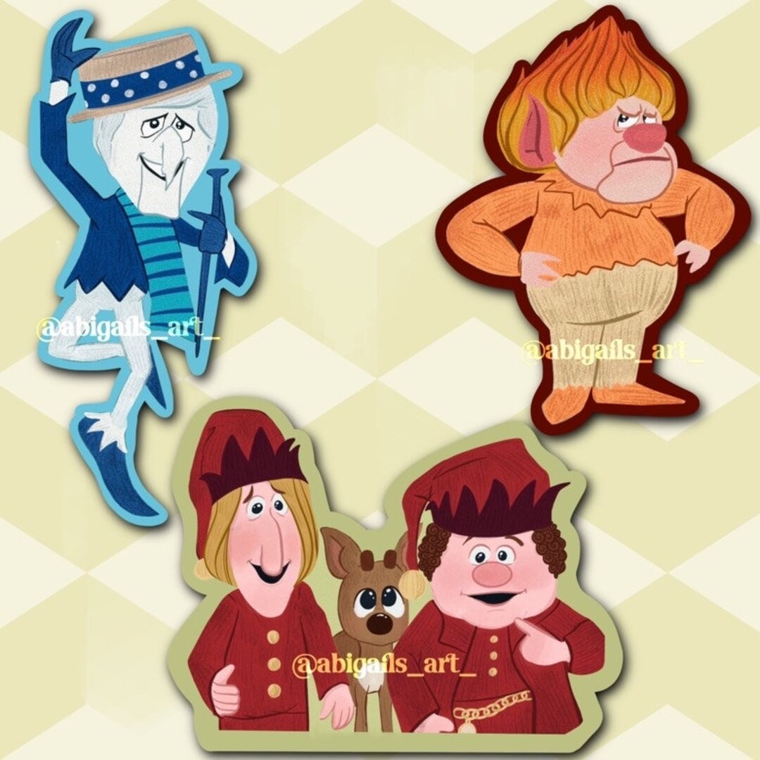 Miser Bros & Friends Sticker Pack - Etsy