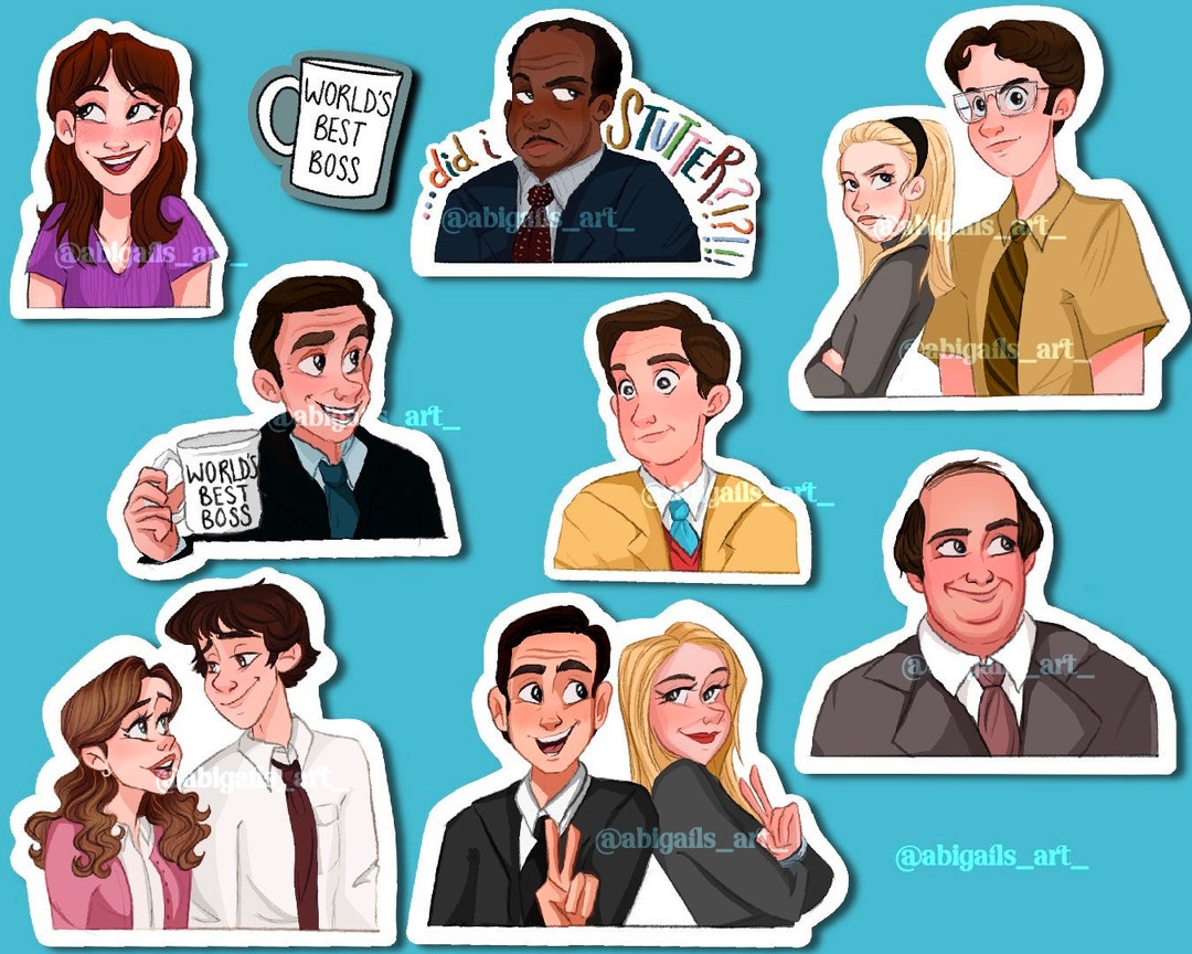 The Office Mega Sticker Pack - Etsy