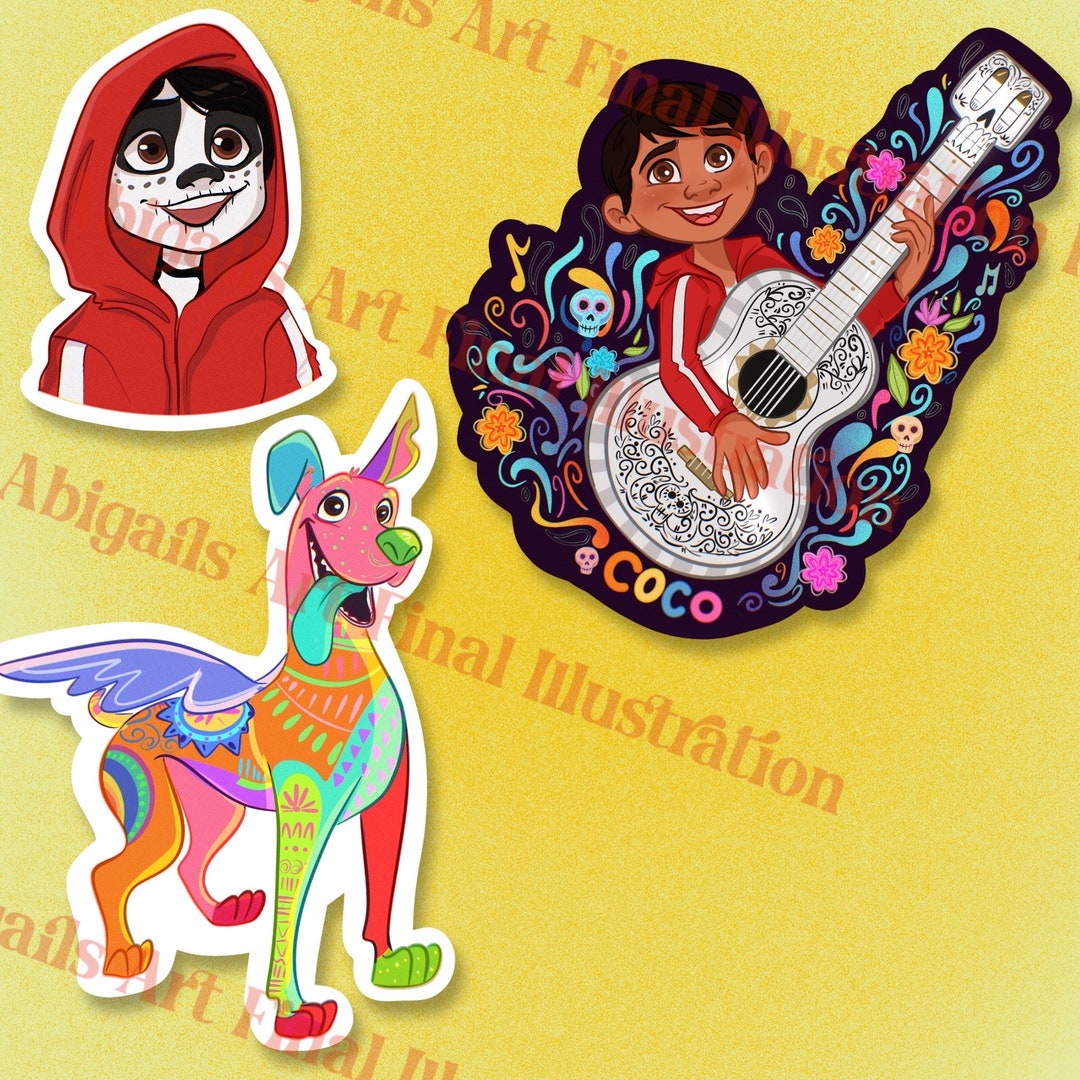 Miguel & Dante Sticker Pack - Etsy