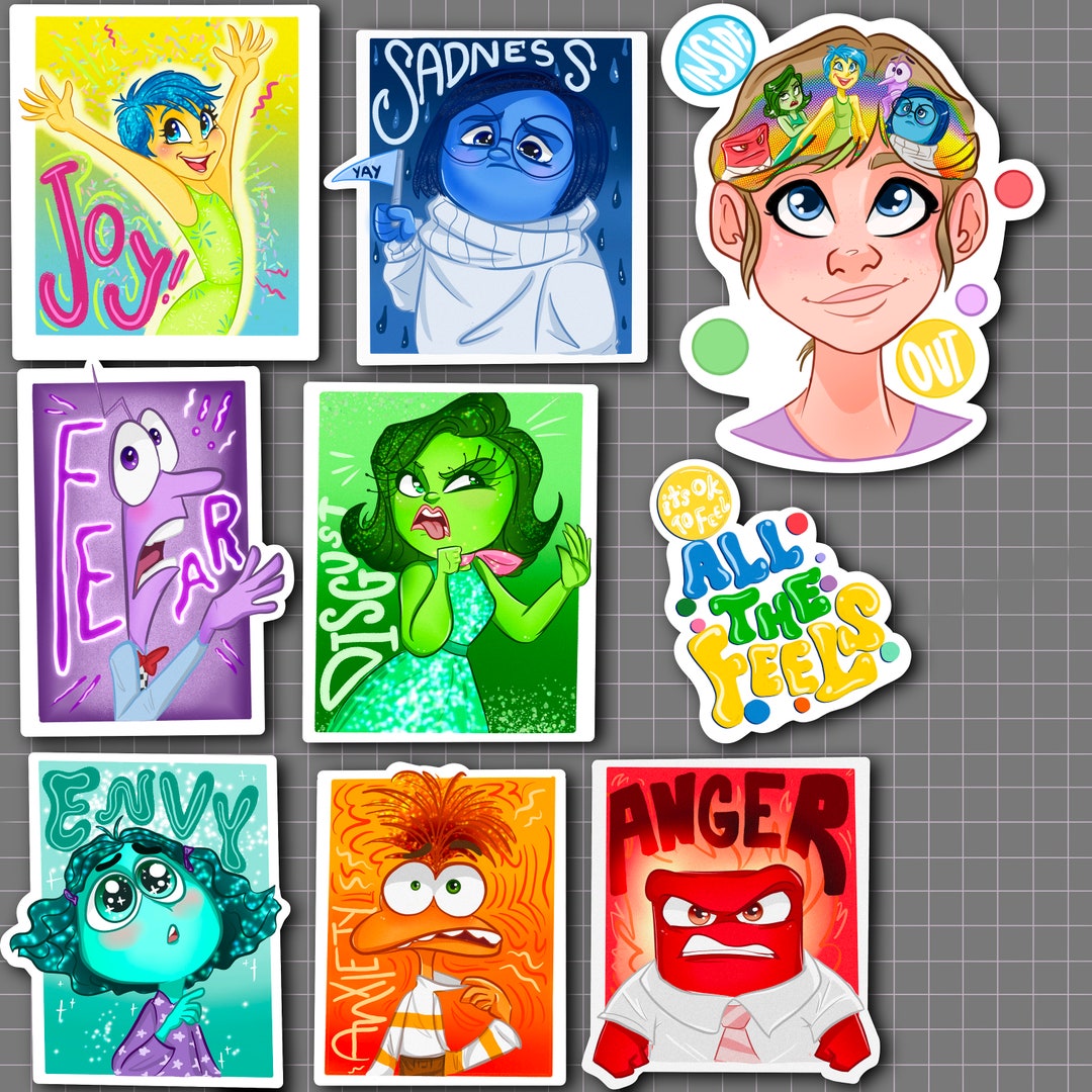 Emotions Sticker Pack - Etsy