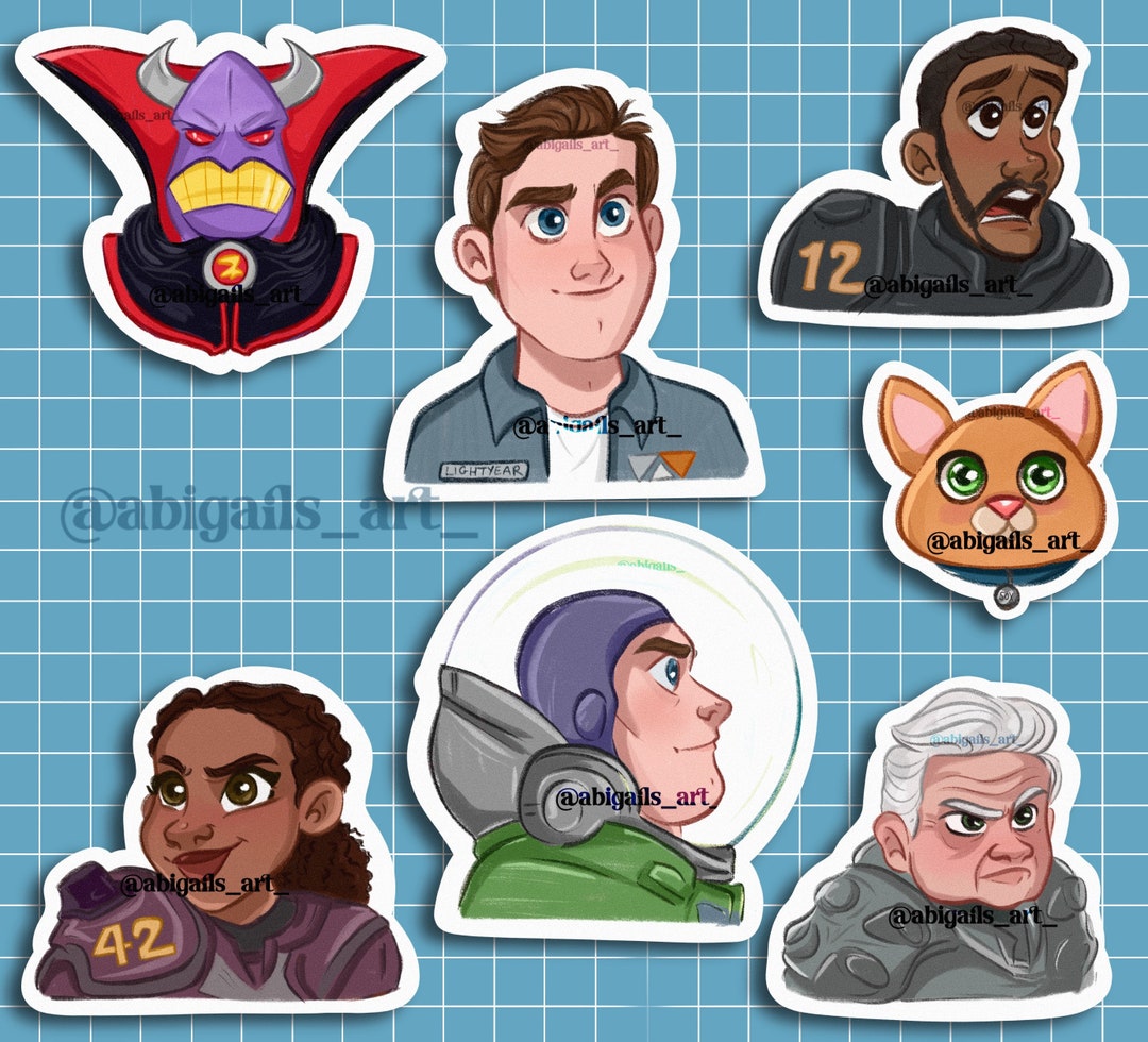 Lightyear Sticker Pack - Etsy