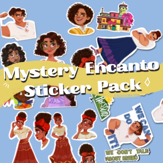 Encanto Mystery Pack Vinyl Stickers | Etsy