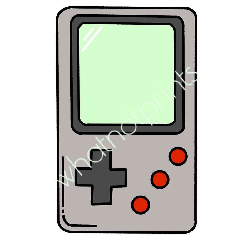 Retro Handheld Game PNG Transparent Background Commercial Use OK ...