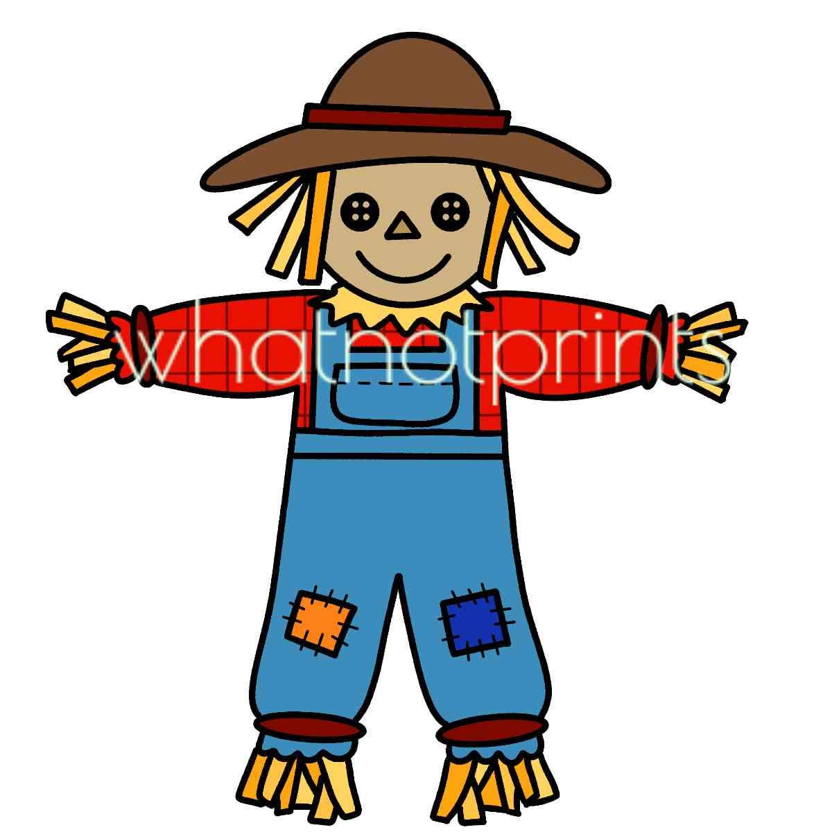 Commercial Scarecrow PNG Transparent Background Instant Digital ...