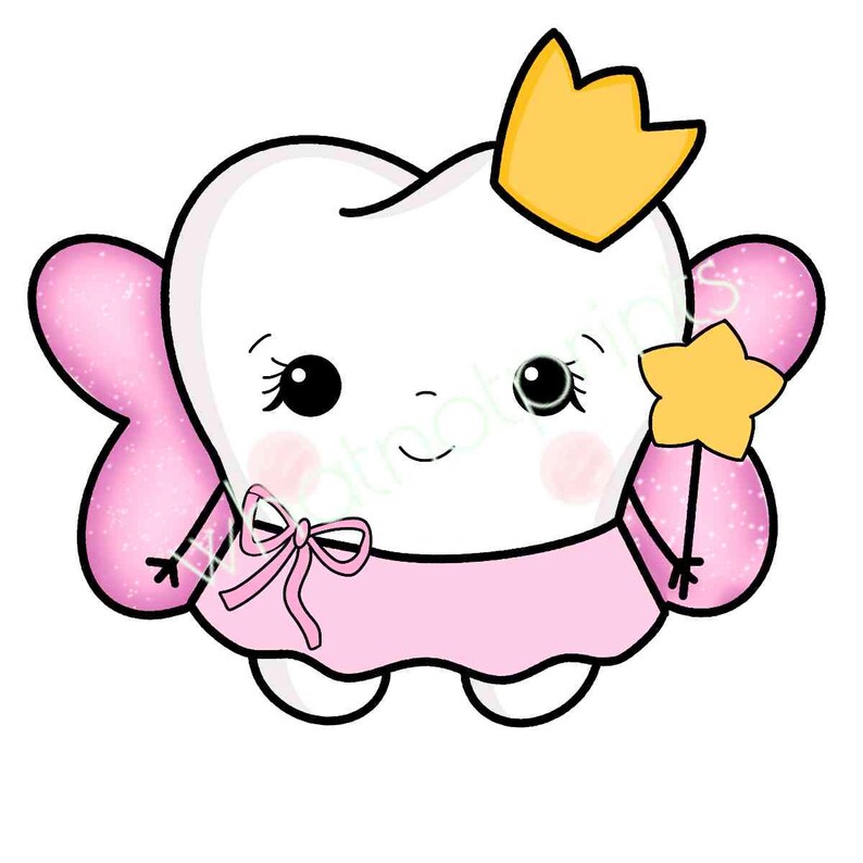Commercial Tooth Fairy PNG Transparent Background Instant Digital ...