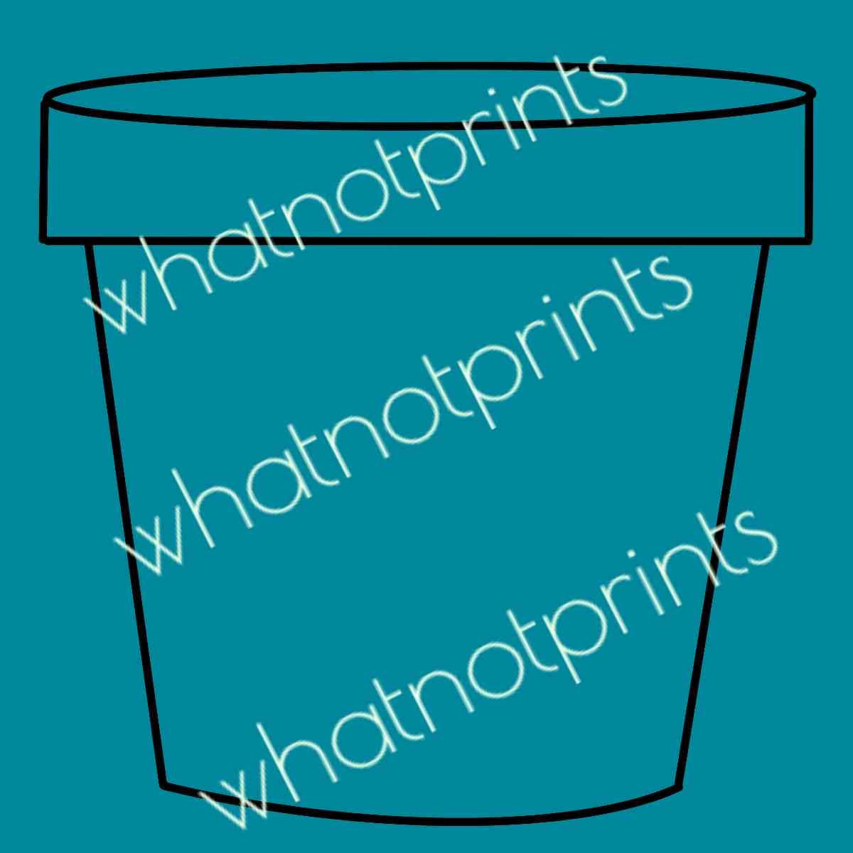 Corroded Pot PNG Transparent Background Template, Stencil, Outline ...