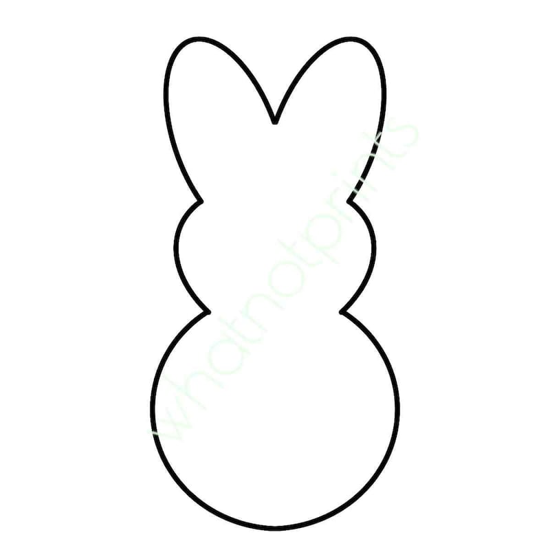 Bunny Silhouette - Etsy