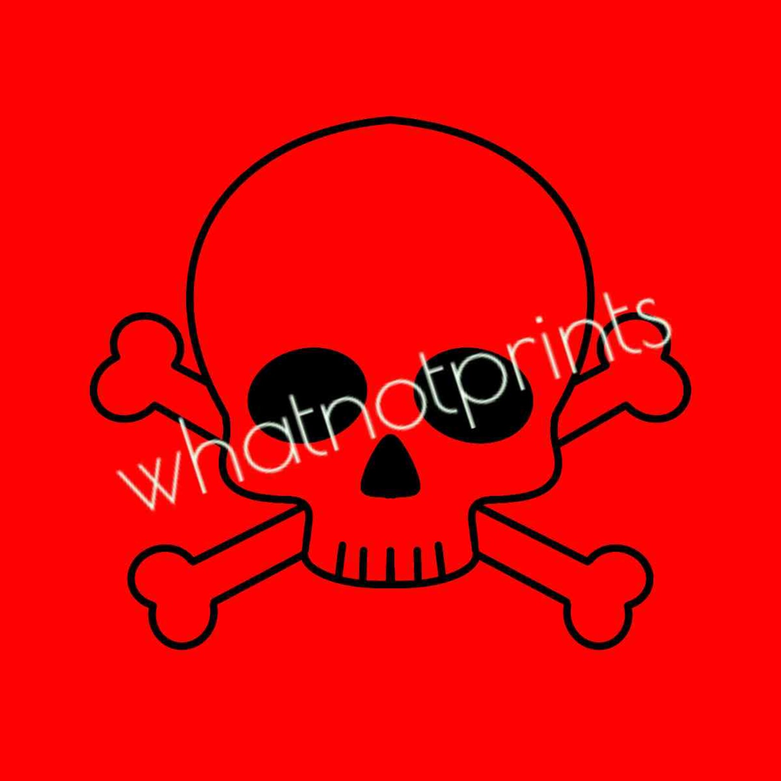 Skull and Crossbones Clipart: High Resolution PNG (digital Download) - Etsy