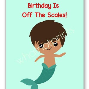 Commercial Cute Merman Png Transparent Background Instant Download - Etsy