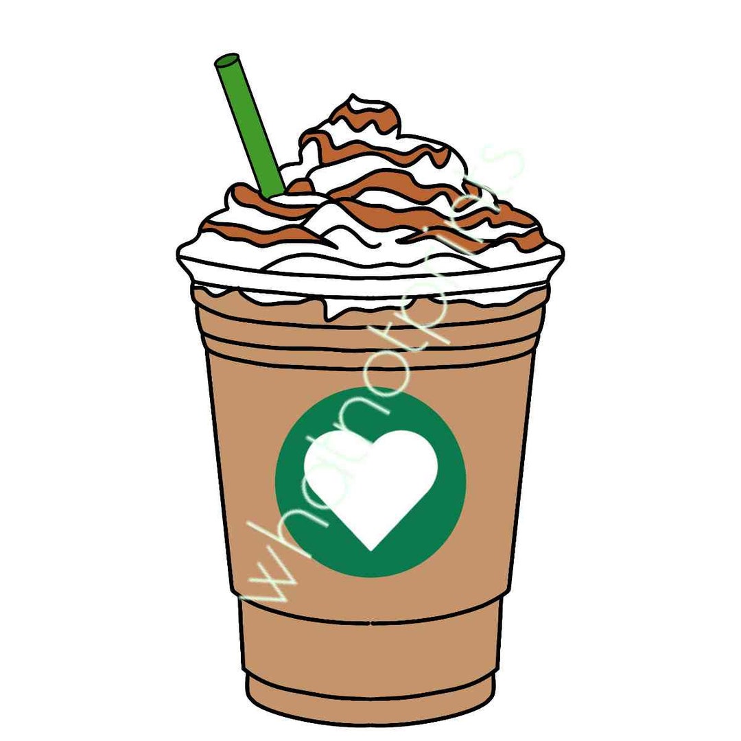 Commercial Caramel Frappe Png Transparent Background - Etsy