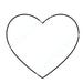 Heart Outline Stencil: Commercial Use PNG SVG Clipart (digital Download ...