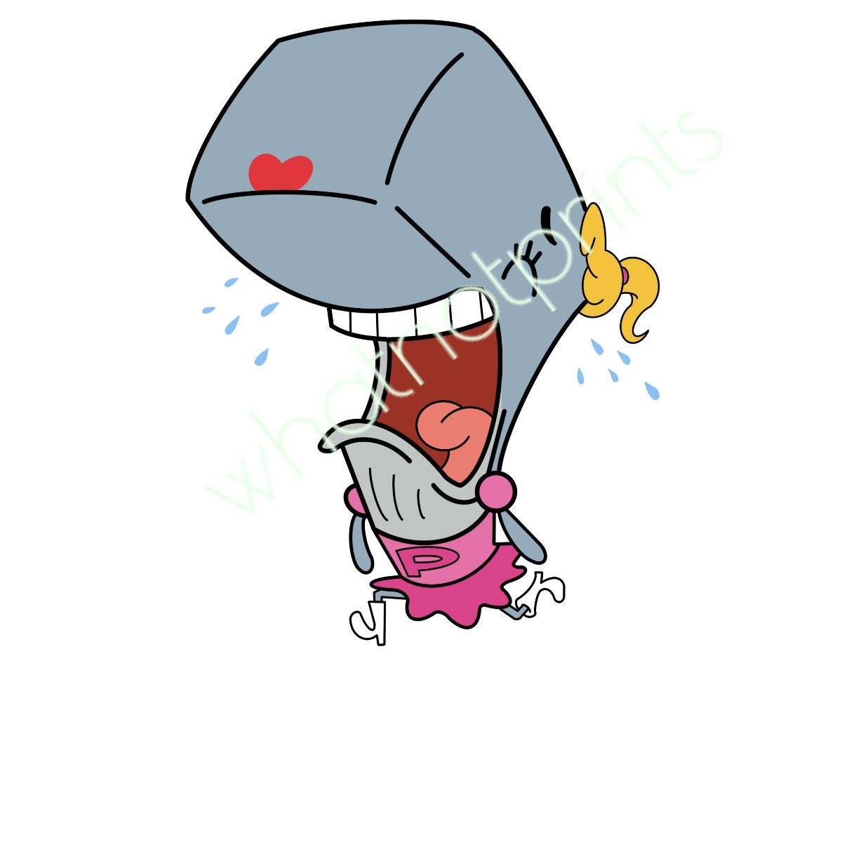 Pearl Crying Spongebob