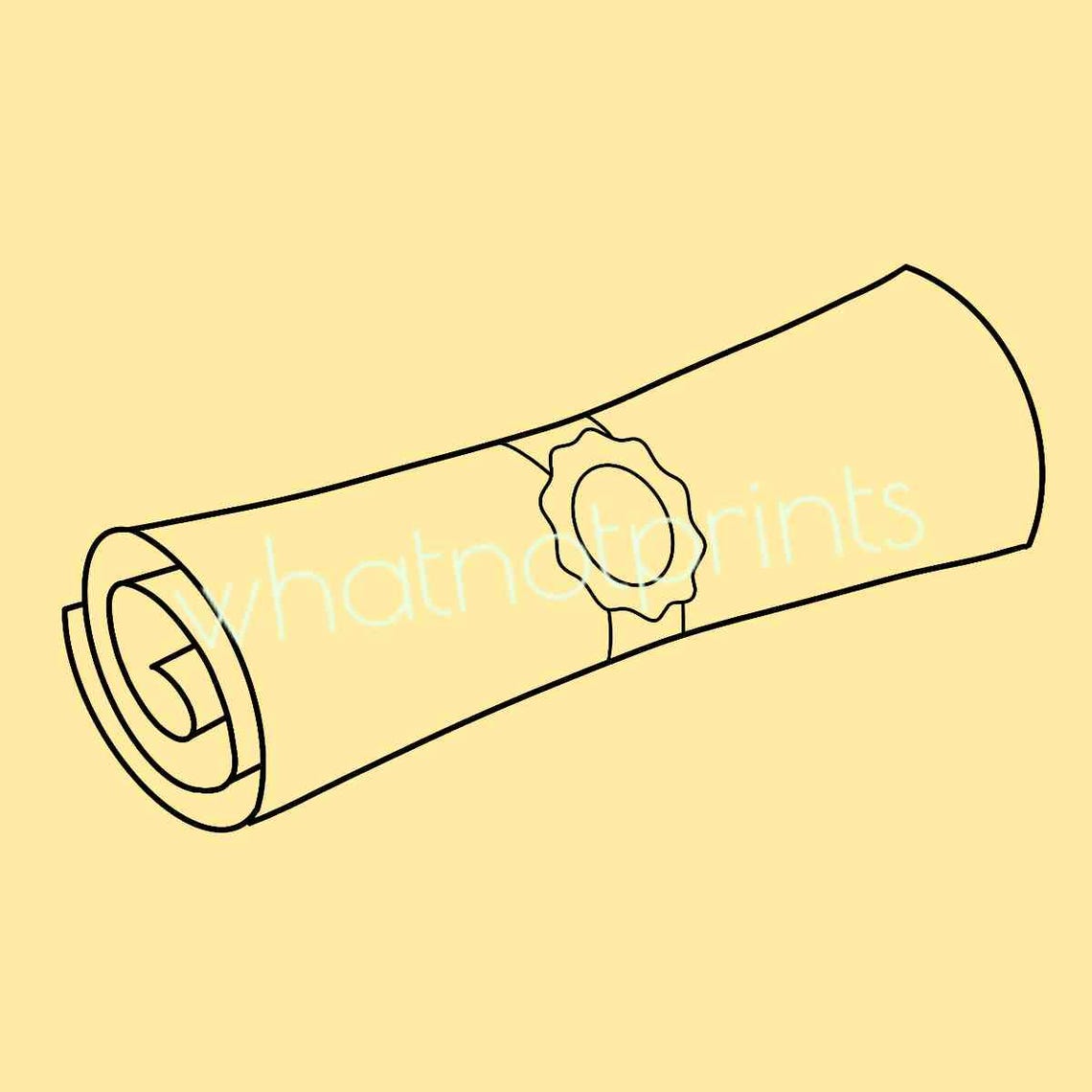 Commercial Rolled up Diploma or Degree With Seal PNG Transparent ...