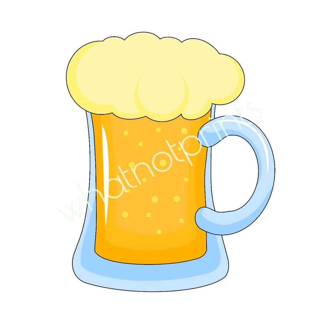Commercial Frothy Mug of Beer PNG Transparent Background High ...