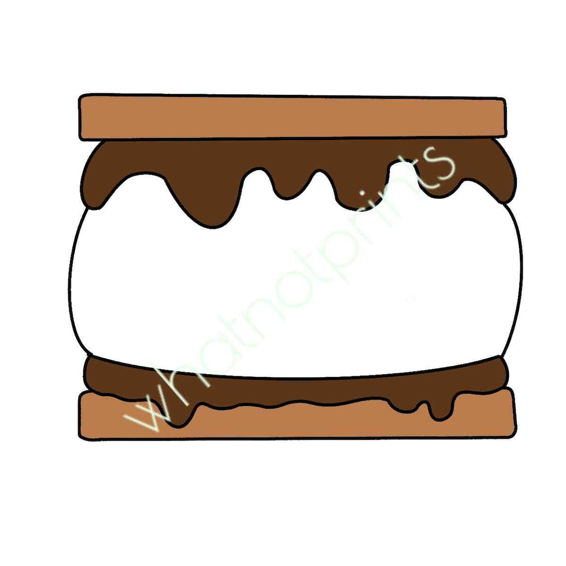 Smores PNG Transparent Background Commercial Use OK Instant Digital ...