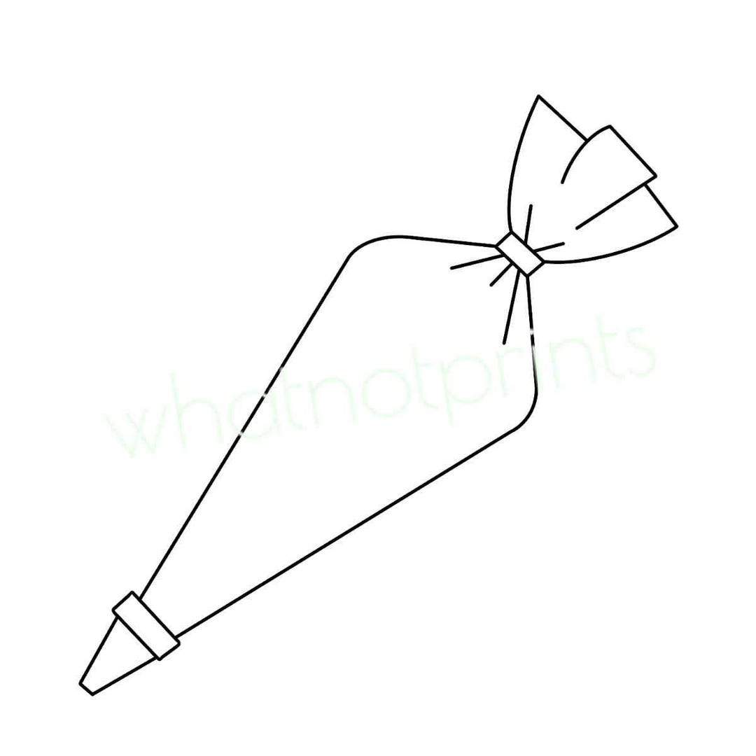 Piping Bag PNG Clipart - Etsy UK