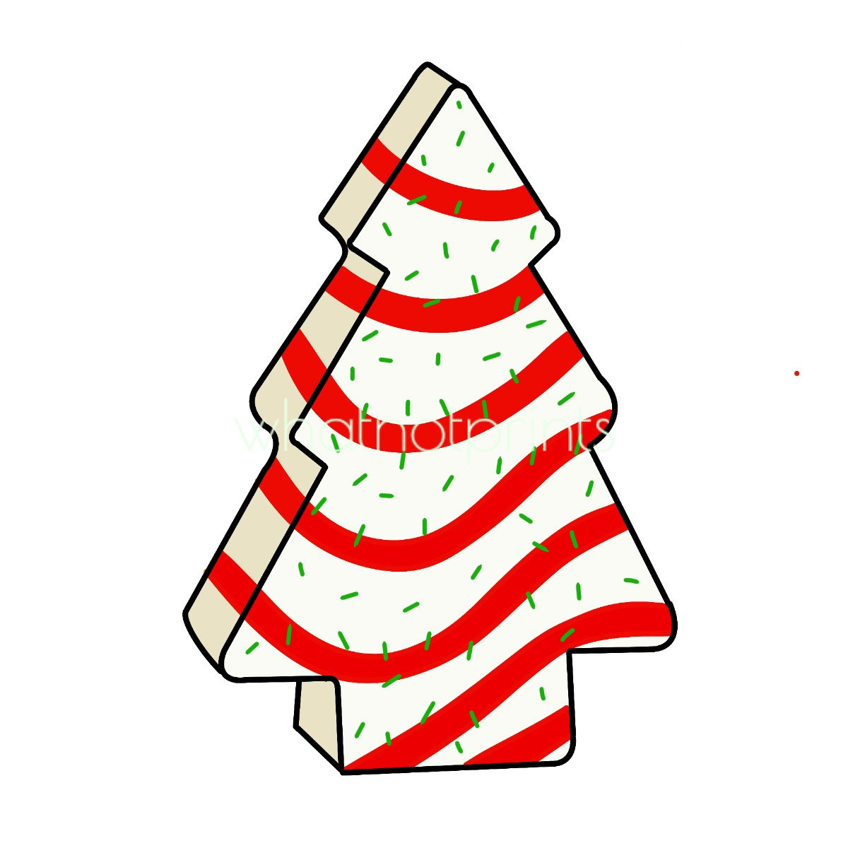 Commercial Christmas Tree Cake Png - Etsy