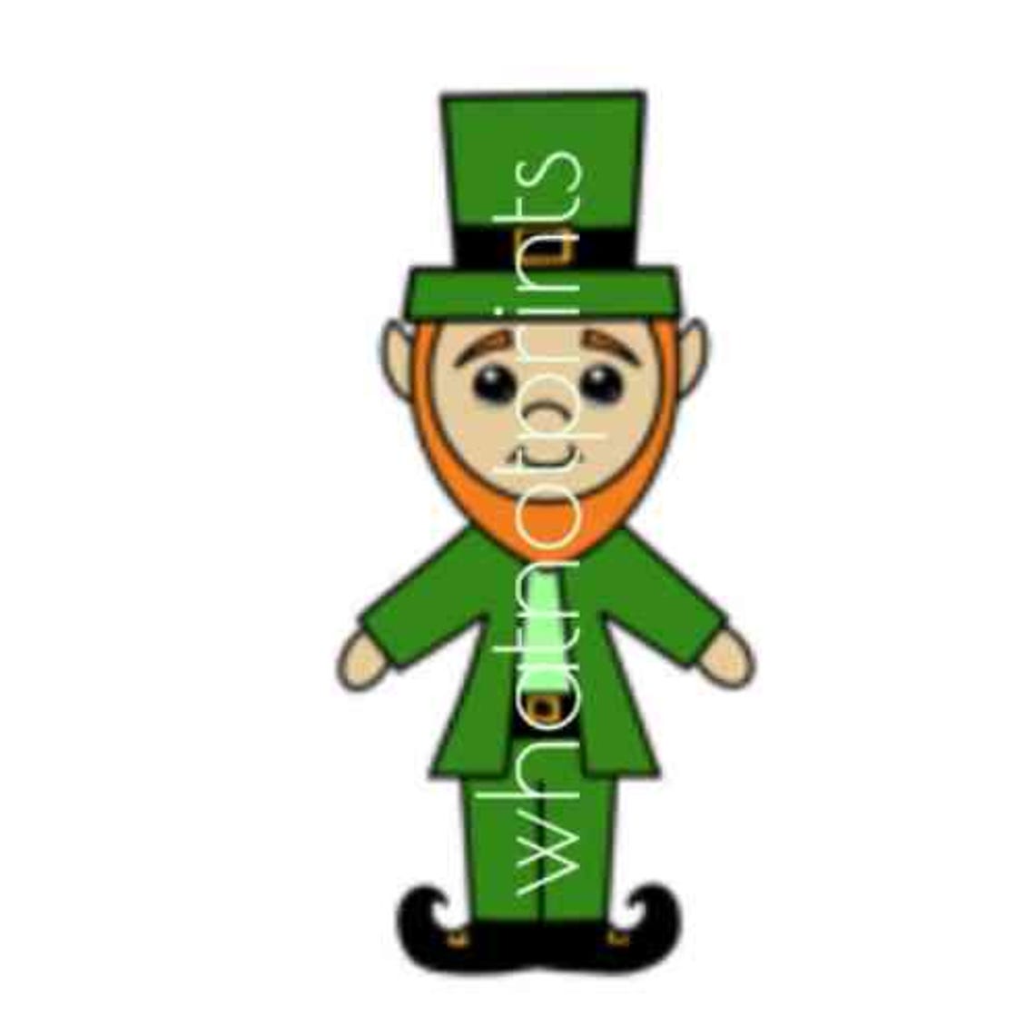 Build Your Own Leprechaun PNG Cut and Glue Printable for Children - Etsy