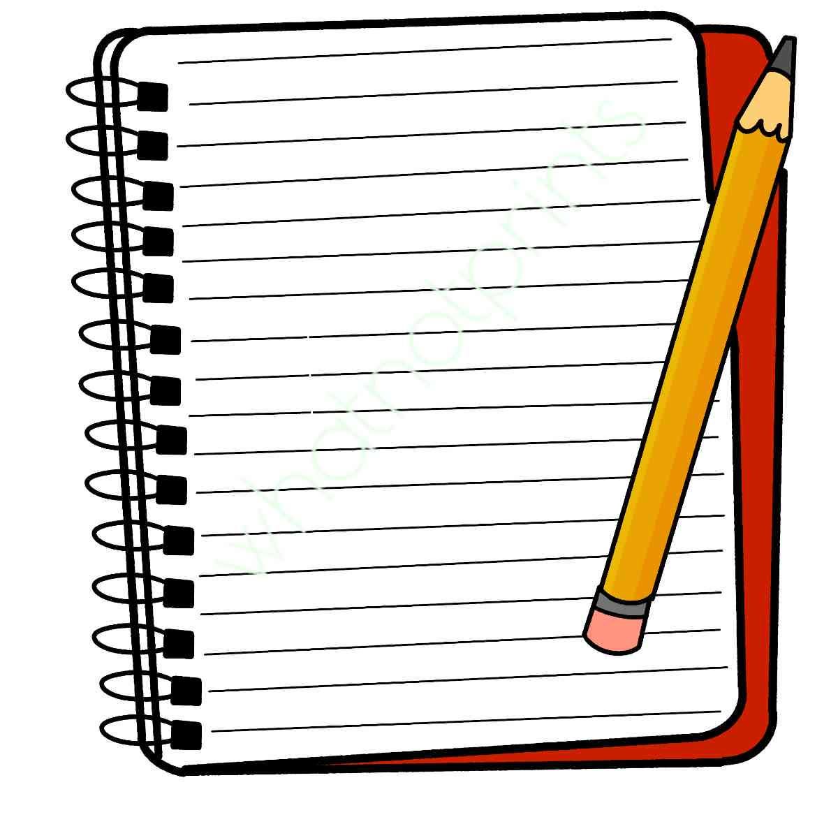 Commercial Spiral Notebook or Journal PNG & SVG Transparent Background ...