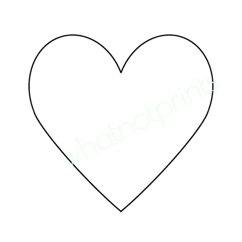 Heart Cake Outline Png - Etsy