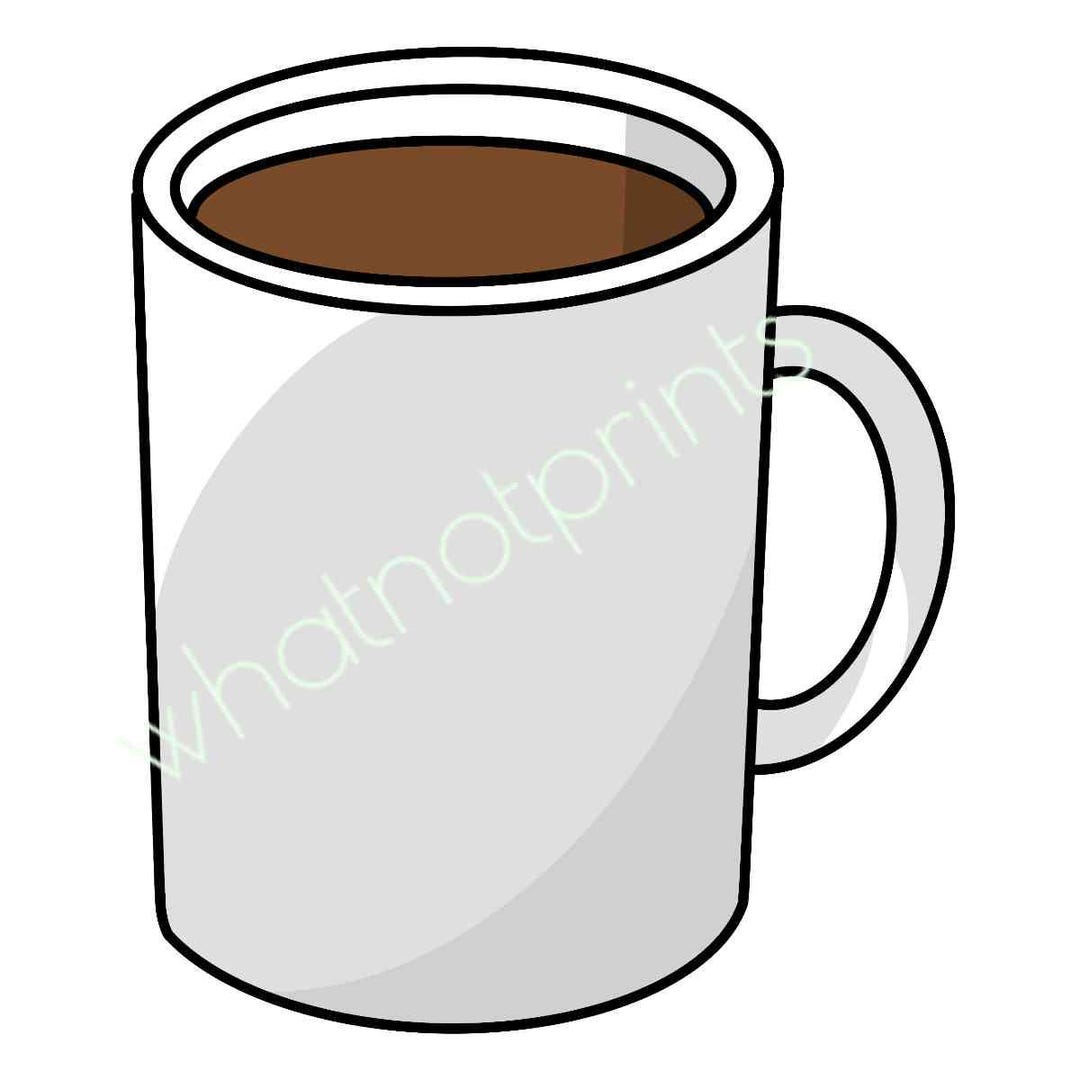 Commercial White Cup of Coffee Clipart PNG Transparent Background High ...