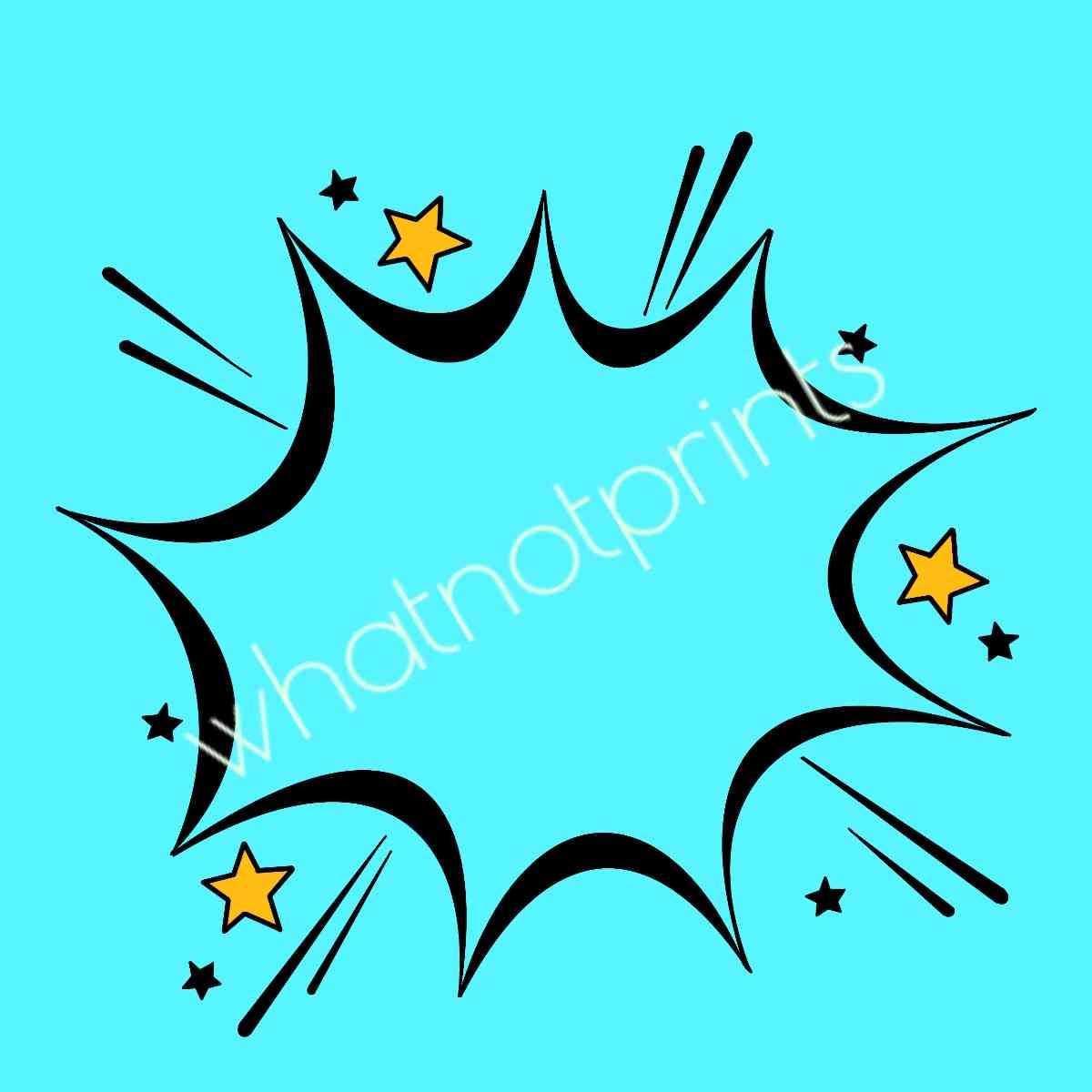 Commercial Comic Book Pop Art Style Bubble PNG Transparent Background ...