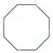 Octagon Shape Outline: Commercial PNG Stencil (digital Download) - Etsy