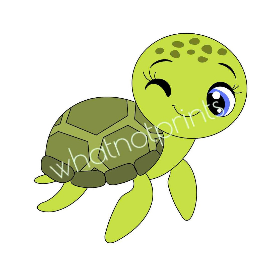 Cute Sea Turtle Png Commercial Use Ok Transparent Background Instant ...